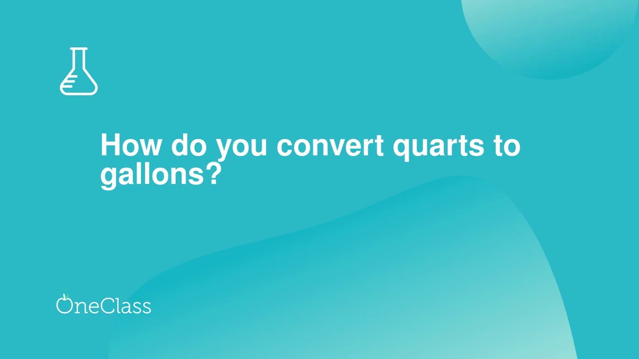 How Do You Convert Quarts To Gallons YouTube how-do-you-convert-quarts-to-gallons-youtube