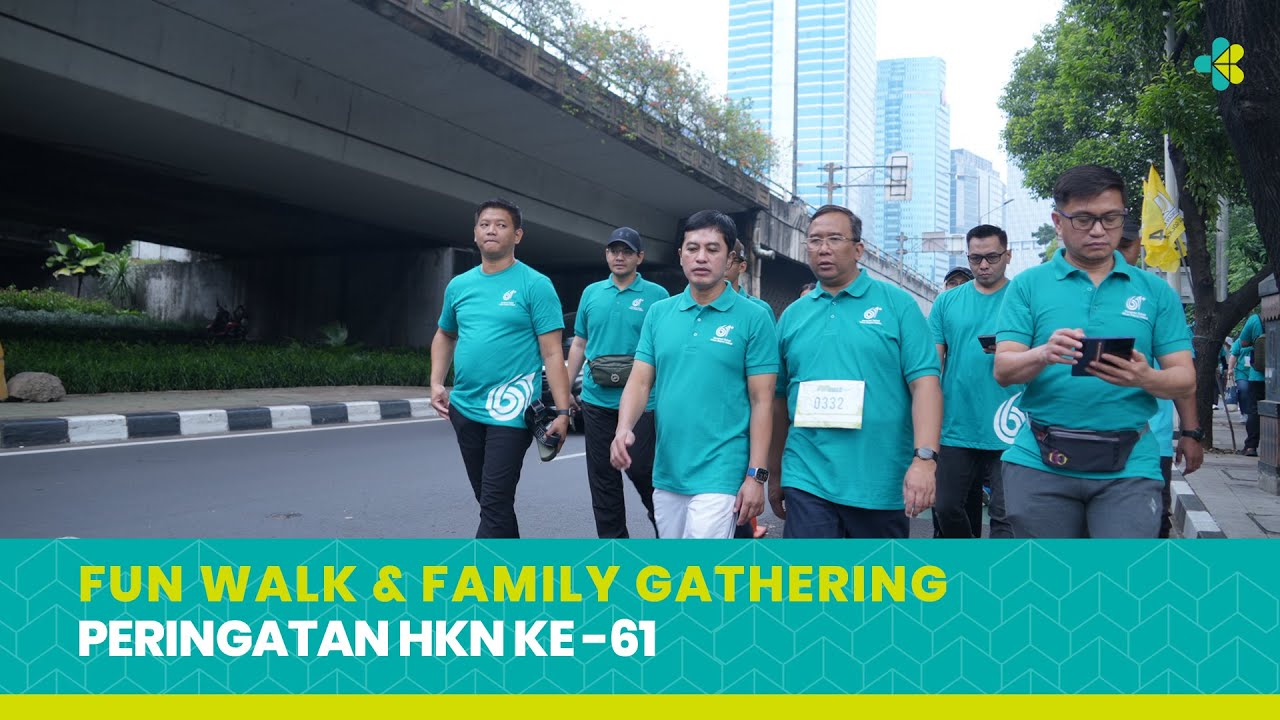 Fun Walk dan Family Gathering HKN 2025 - YouTube