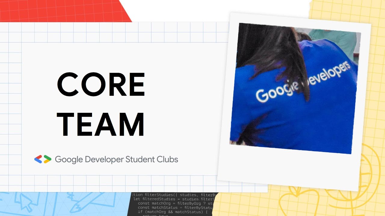 Know More about GDSC-CEC Core Team - YouTube