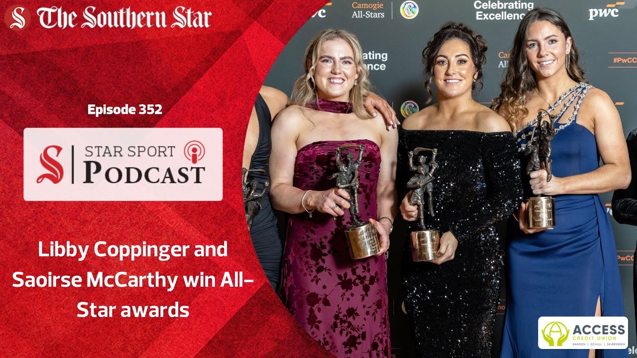 Libby Coppinger and Saoirse McCarthy win All-Star awards - YouTube