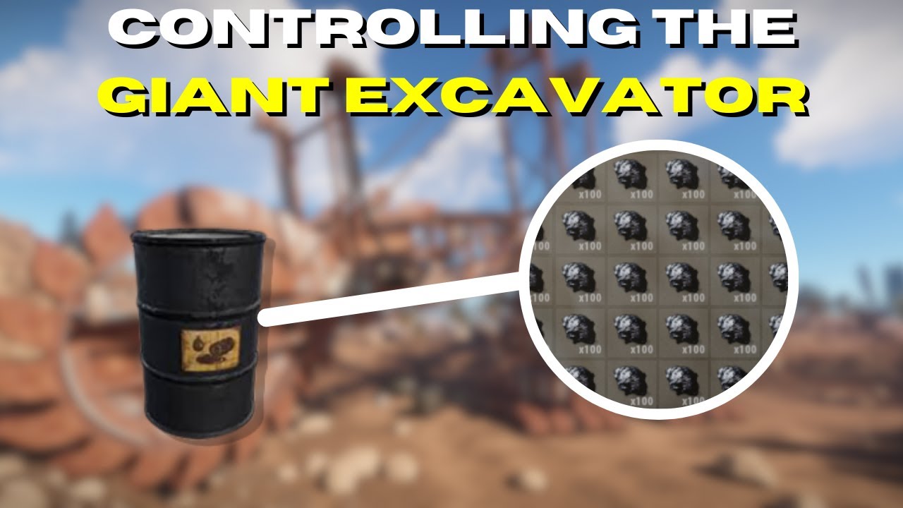 We Used Giant Excavator To Control WIPE DAY - Rust - YouTube