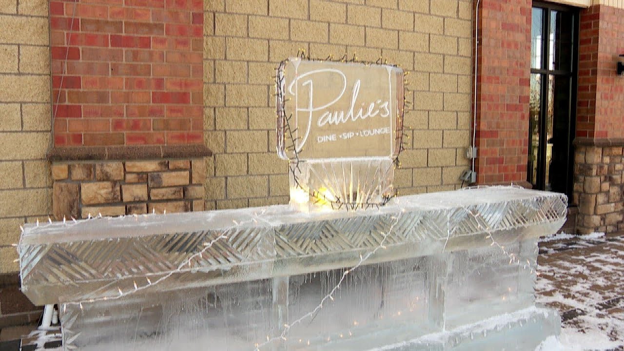 Maple Grove’s First Ice Bar Opens - YouTube