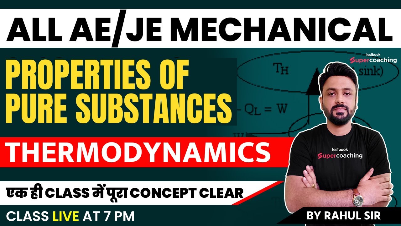 Property of Pure Substance in Thermodynamics | Concept & Questions For ...