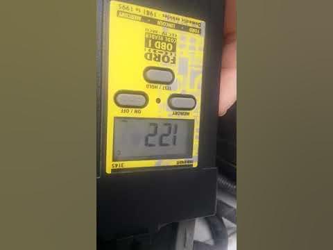 Diagnosing 96 f350 with ford obd1 code reader - YouTube