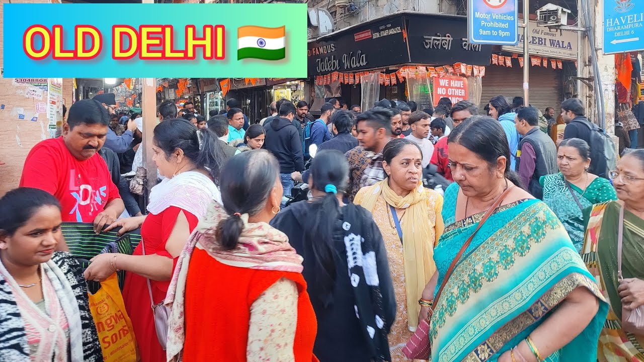 Dariba kalan,Old Delhi, India, Walking Tour - YouTube