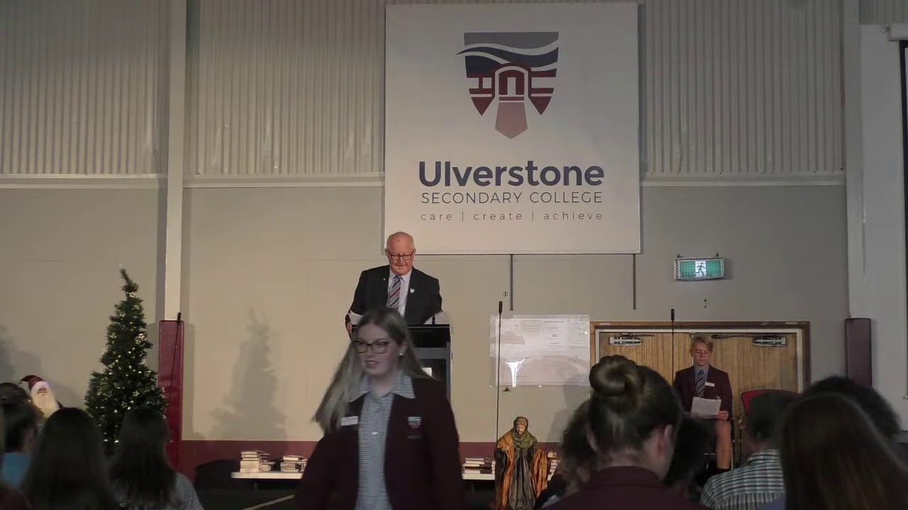 Ulverstone Secondary College Presentation Assembly - YouTube