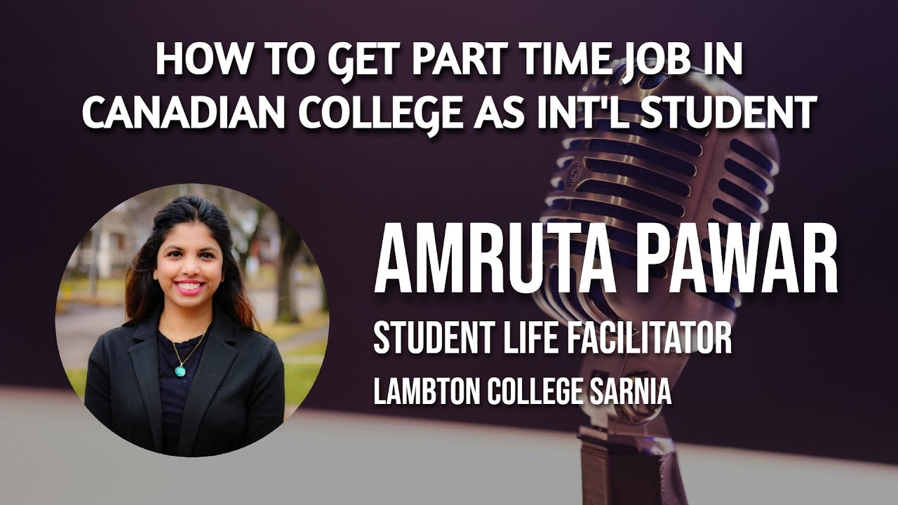 How to get job in a Canadian college as an International Student? - YouTube