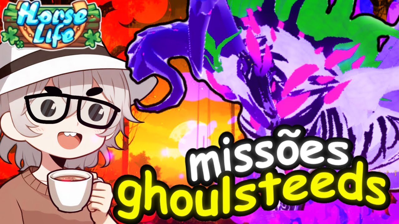 FIZ TODAS as MISSÕES do GHOULSTEED no HORSELIFE - YouTube