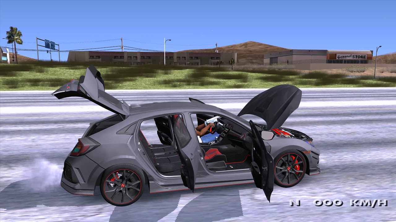 2018 Honda Civic Type-R HQ 🔥 GTA San Andreas Mod ENB 4K 60 FPS _REVIEW ...