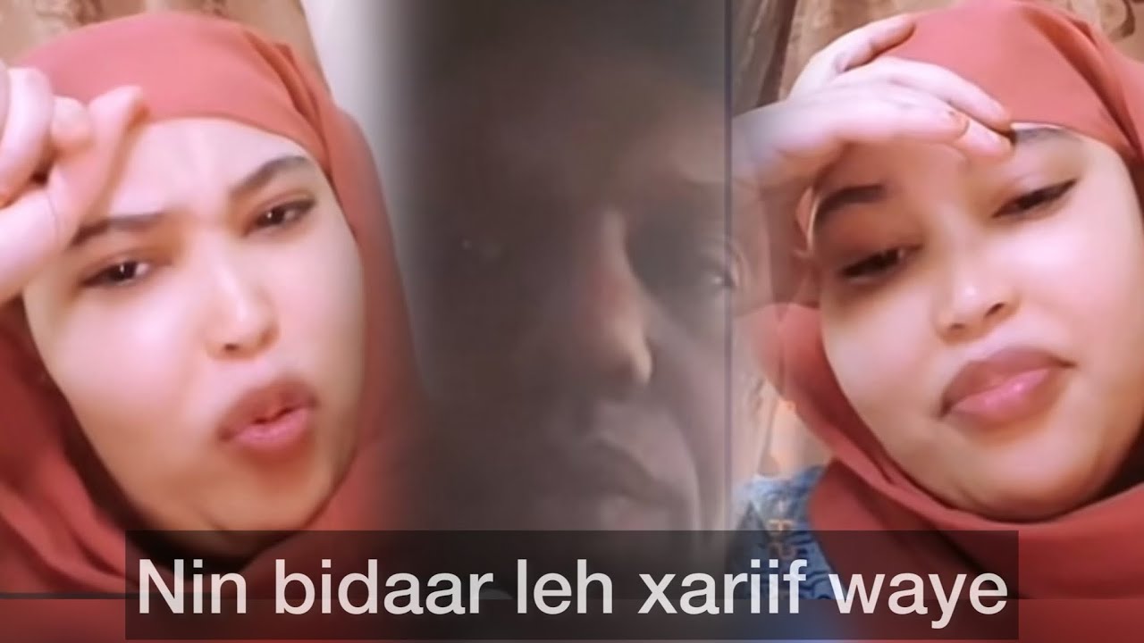 gabar qurux badan iyo Nin bidaar leh oo xariif ah aya is helay waxba ka ...