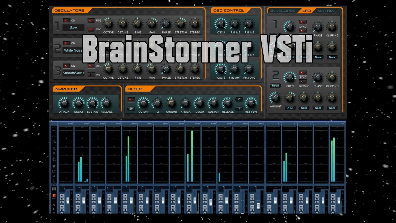 BrainStormer VSTi synthesizer - naive song - YouTube