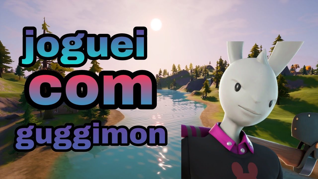 Joguei com a Skin do guggimon!!! FORTNITE - YouTube