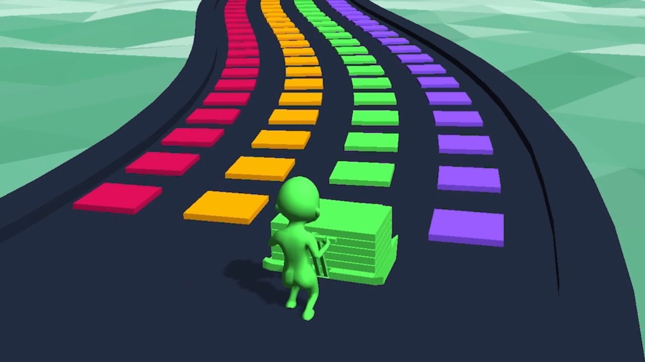 Stack Colors! - All Levels Gameplay (Level 16-20) - YouTube