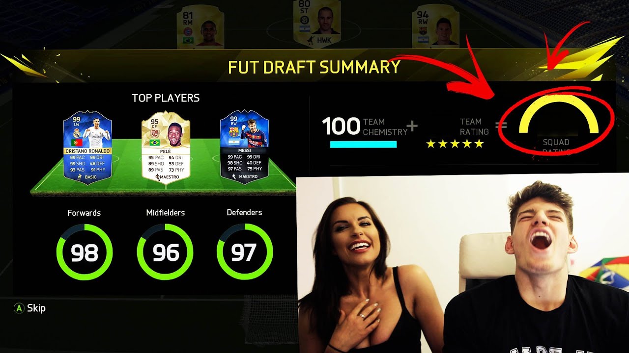 THE BEST FUT DRAFTS IN THE HISTORY OF FIFA 16 - YouTube