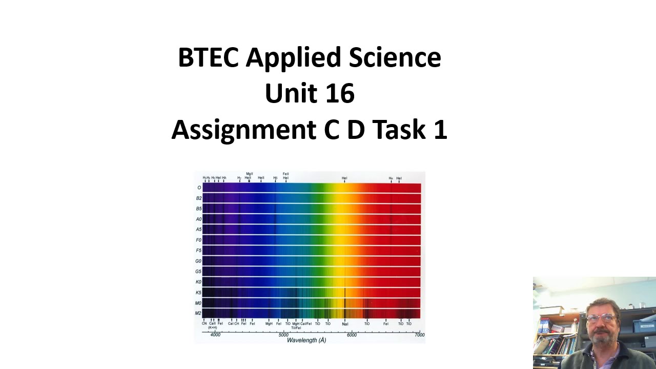 BTEC Applied Science: Unit 16 Assignment C D Task 1 - YouTube