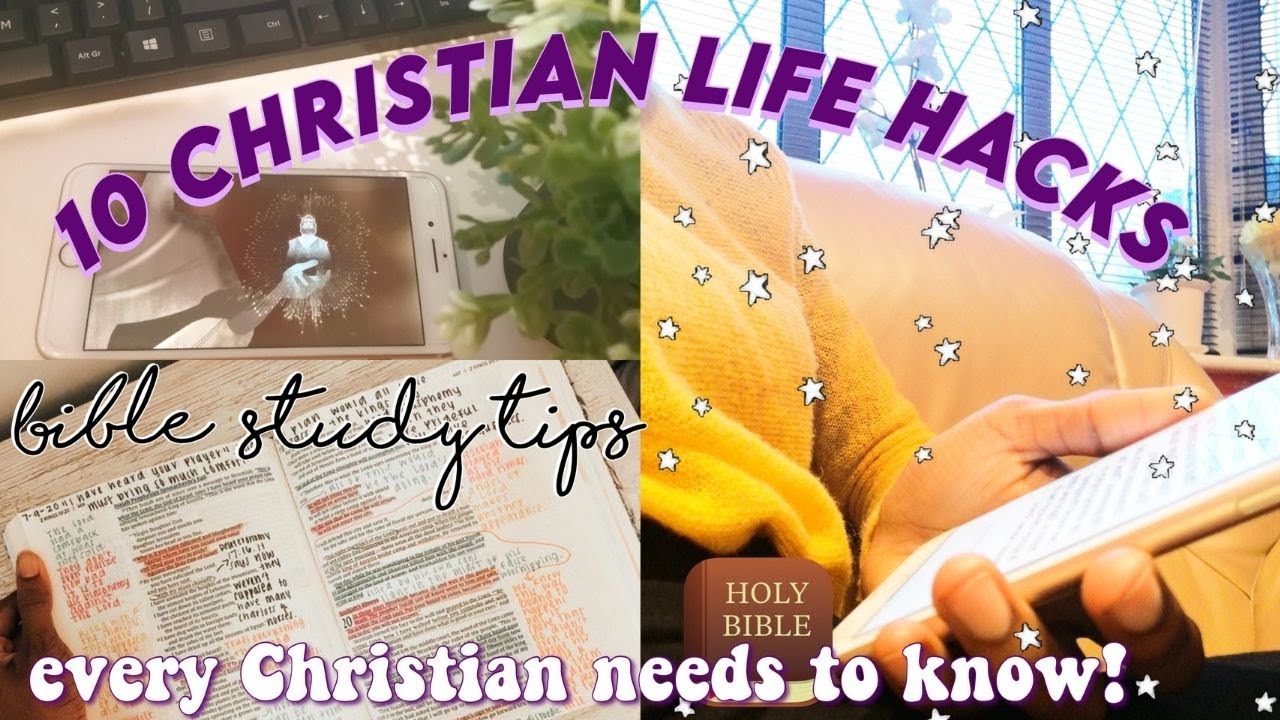 10 Christian LIFE HACKS that EVERY Christian should know!! bible ...