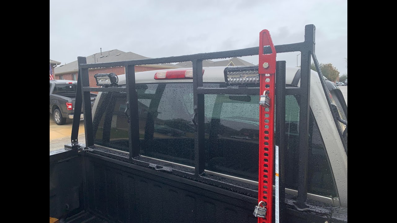 GMC Headache Rack PT 2 (Install Wiring, Testing, & Success) - YouTube