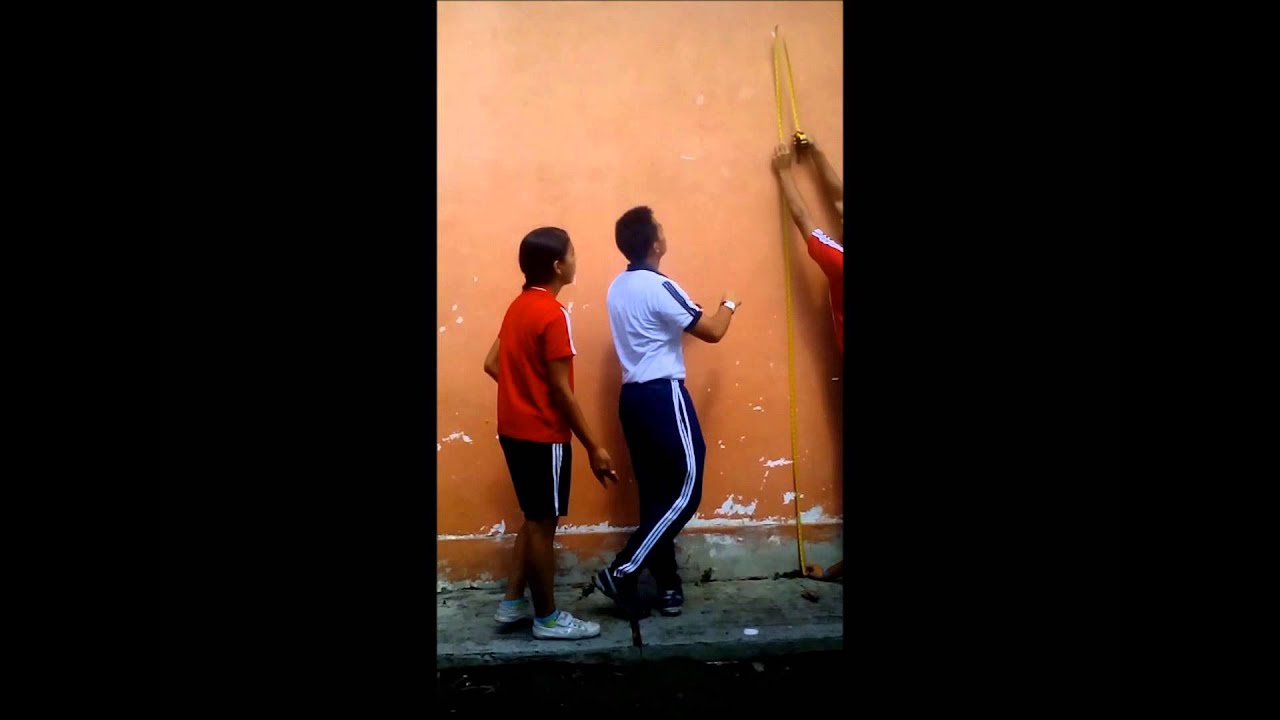 test de sargent jump o salto vertical Luisa Hernandez - YouTube