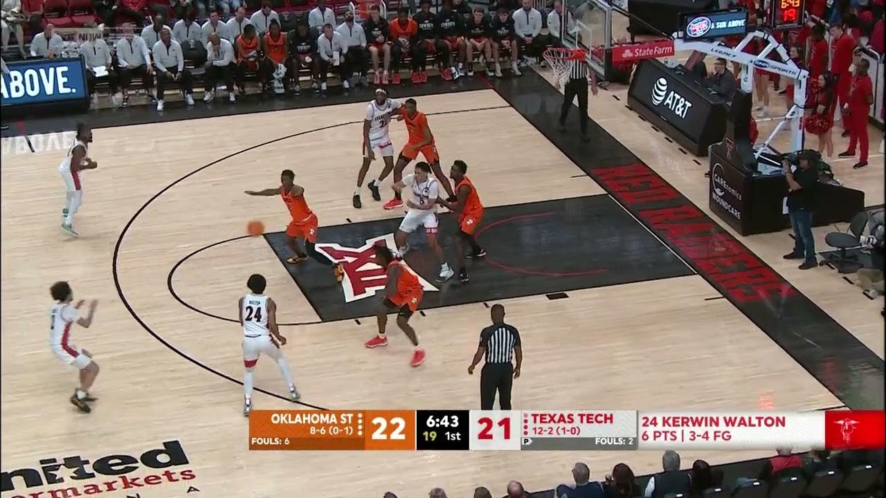 Texas Tech Men's Basketball vs. Oklahoma State: Highlights | 2024 - YouTube