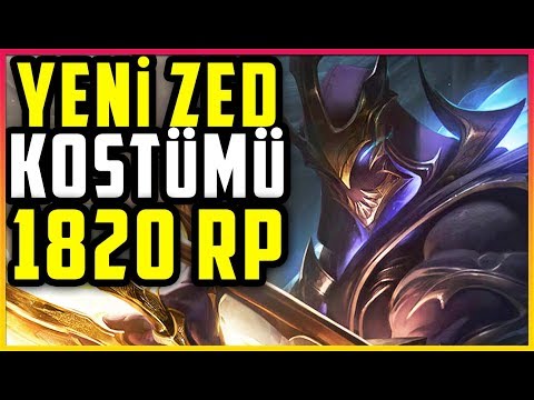 YENİ 1820RP | EN EFSANE ZED KOSTÜMÜ!! GALAKSİ KATİLİ ZED!!