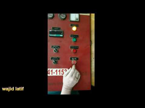 Diesel engine control panel - YouTube