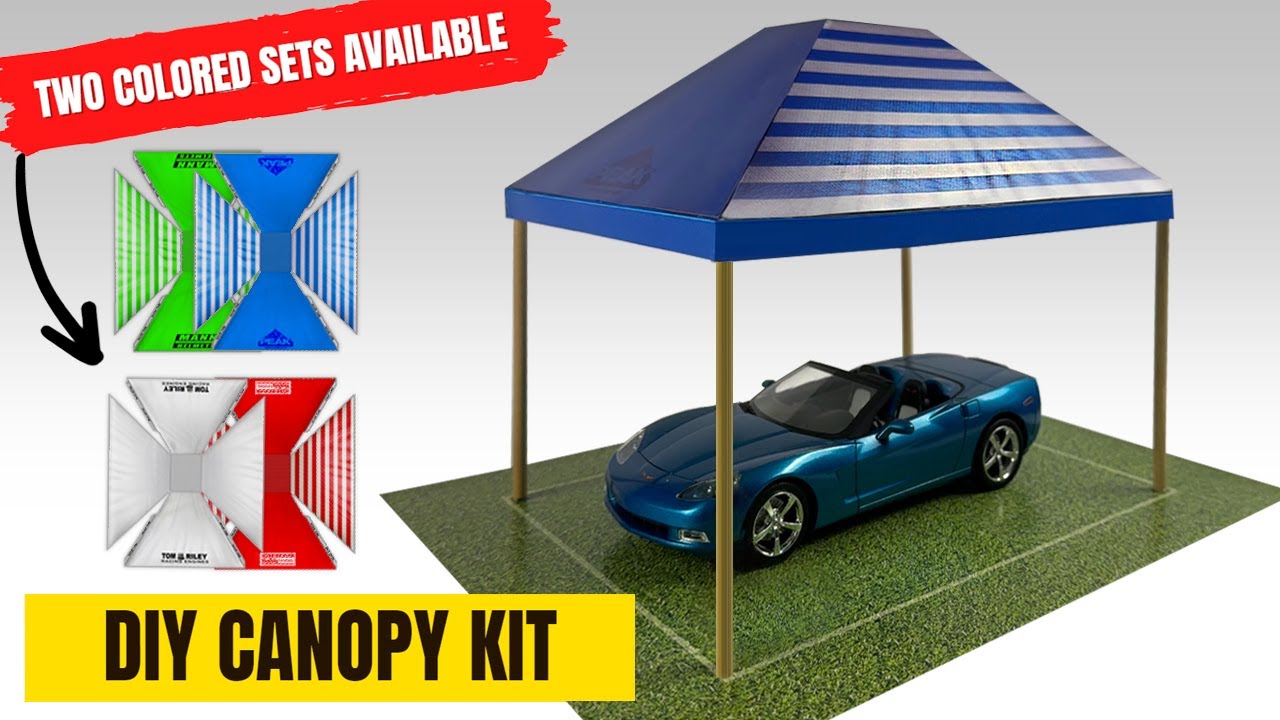 1/32, 1/25, 1/24 scale Diecast and Slot Car Photo Real Canopy Kit Model ...
