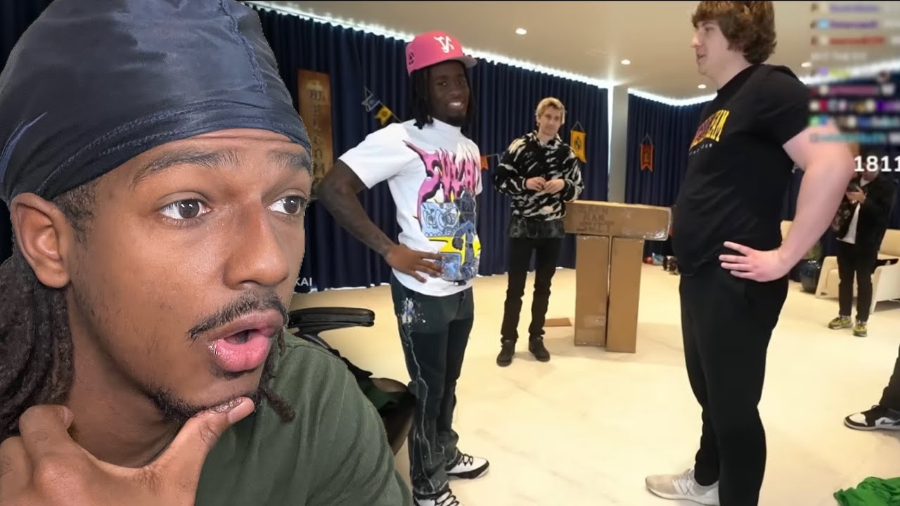 How Did He Do This In One Day?? Matthew Beem Built Kai Cenat A New Room ...