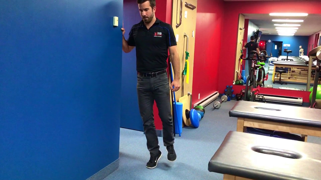 Standing Heel-Rise Test / Flexion Plantaire Unilatérale - YouTube