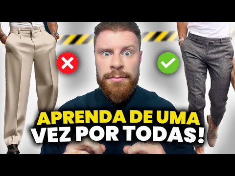 CALÇA DE ALFAIATARIA: As 3 Dicas INFALÍVEIS pra Vestir com PRESENÇA (você ta PERDENDO TEMPO!)