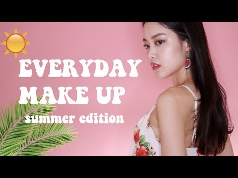 Everyday Summer Makeup Routine - YouTube