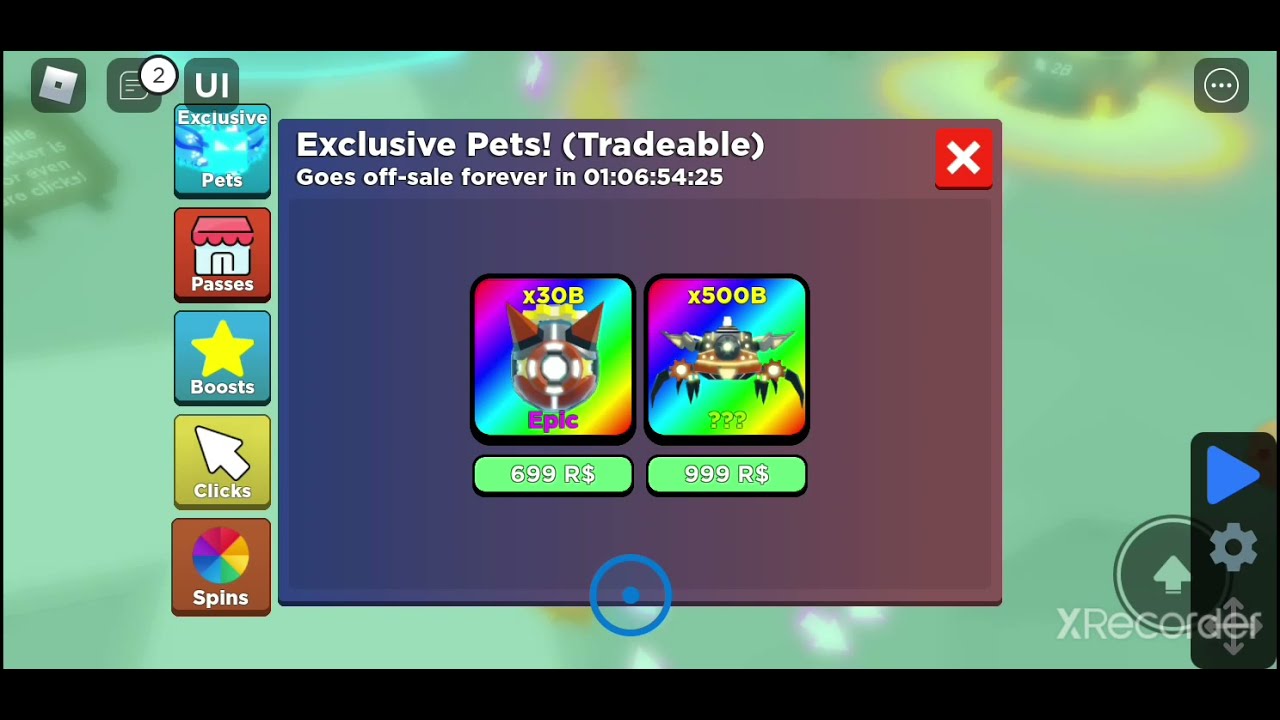 using auto clicker in cliker simulator. - YouTube