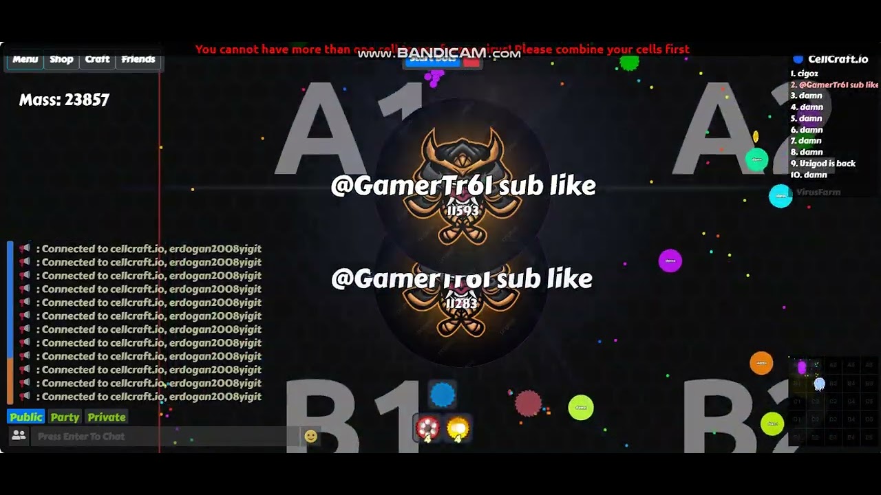 cellcraft io part 5 - YouTube
