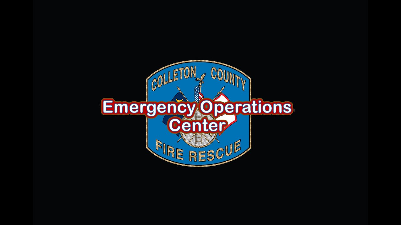 Colleton County Fire-Rescue Emergency Management Division Hurricane ...