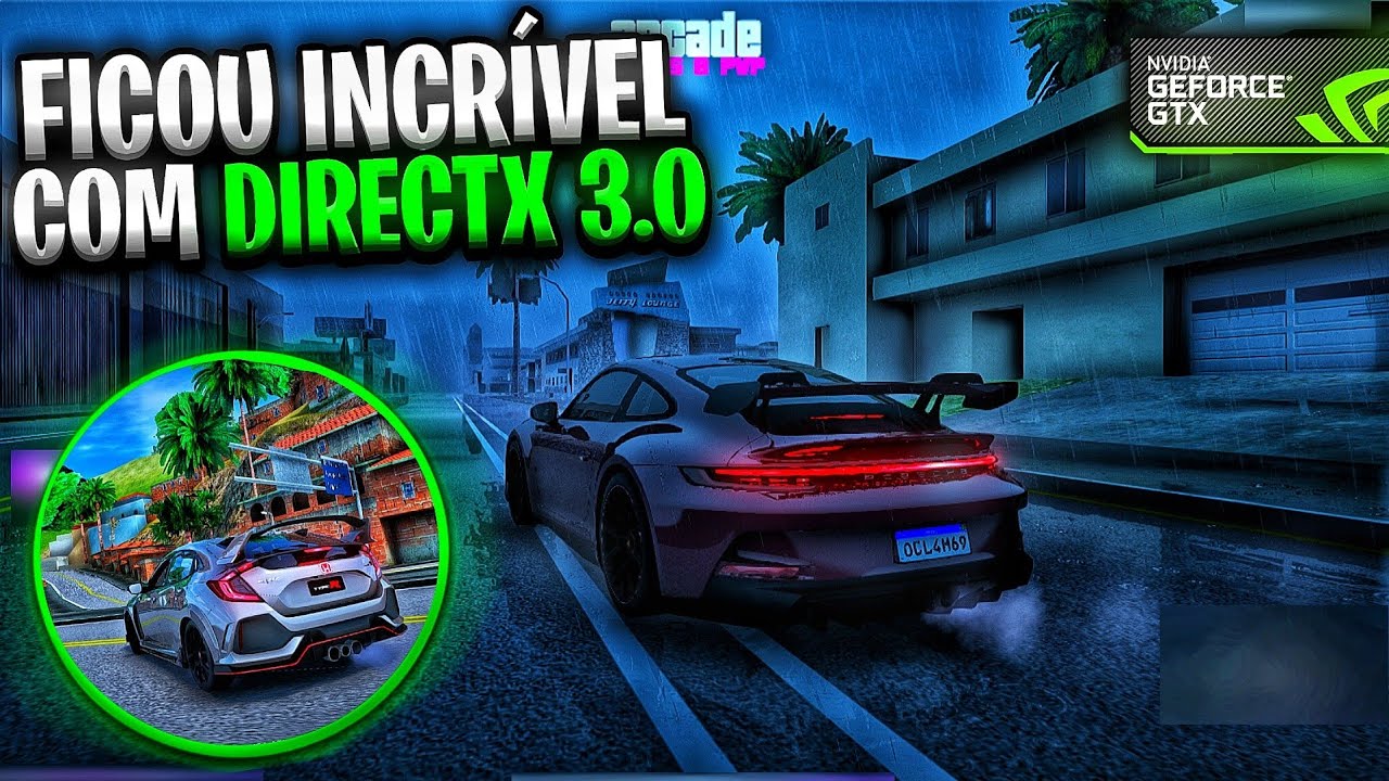 TESTEI ENB DIRECTX 3.0 NO MEU PC E FICOU INCRÍVEL!! (Arcade PVP) - GTA ...
