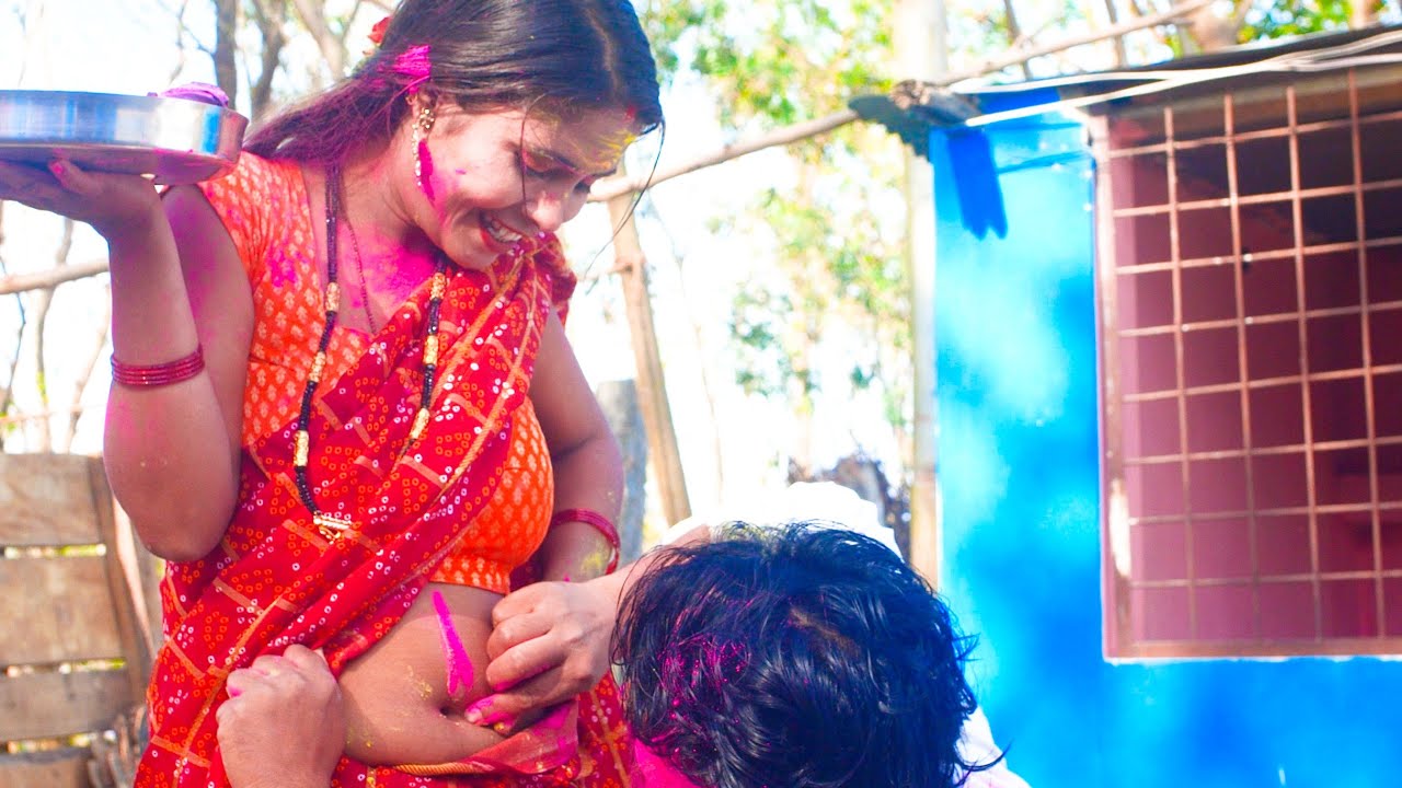 romantic holi pati patani | Kamlesh, Radha Chauhan | awadhi, new hindi, hindi dubbed, bollywood ...