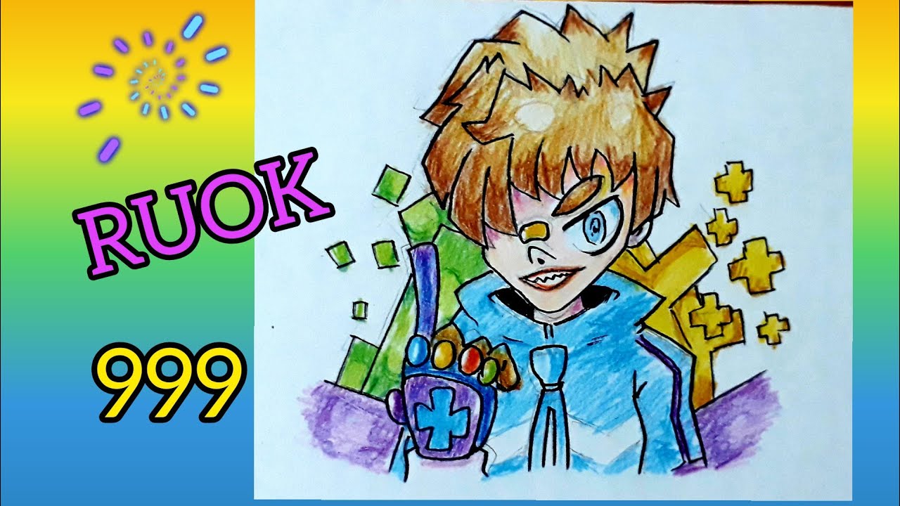 RUOK 999 ,,, drawing ruok,,, - YouTube
