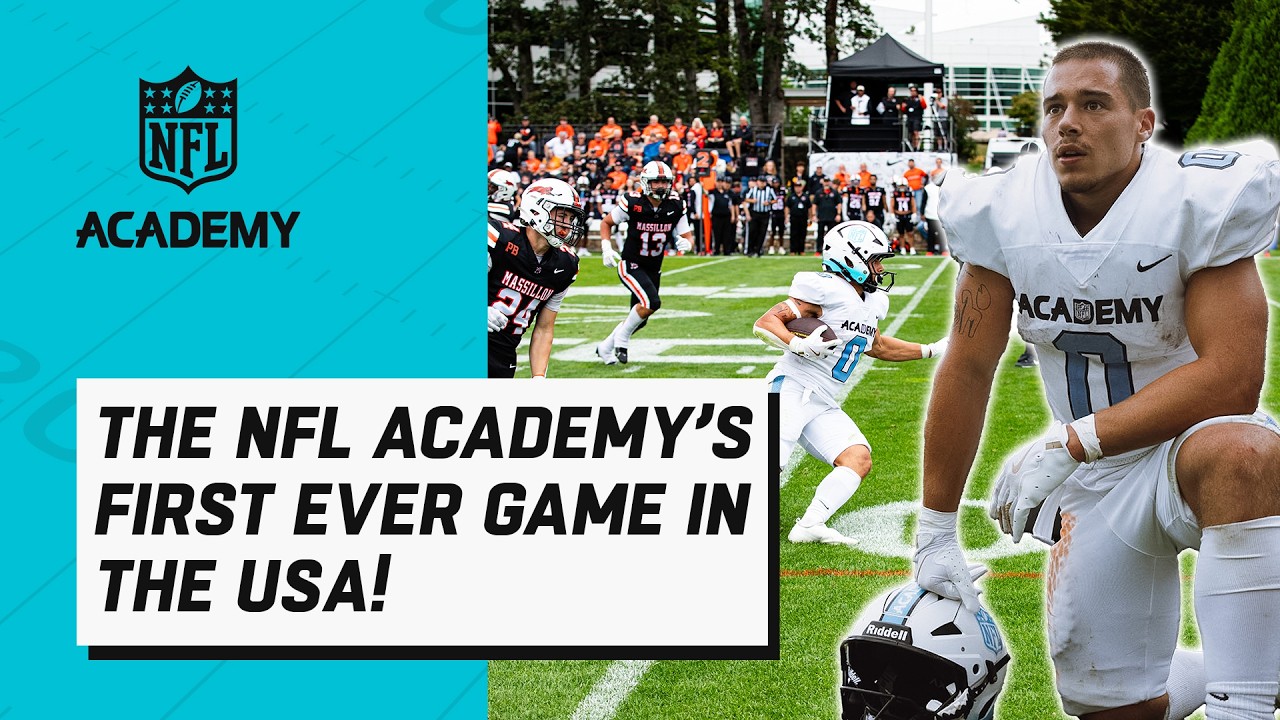 NFL ACADEMY PLAYING A TOP 10 US SCHOOL AT NIKE HQ! | NFL UK & Ireland ...