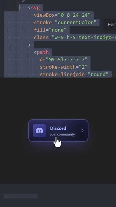 🔥 تصميم زر أنيميشن احترافي بـ Tailwind CSS UI Button Animation #shorts - YouTube