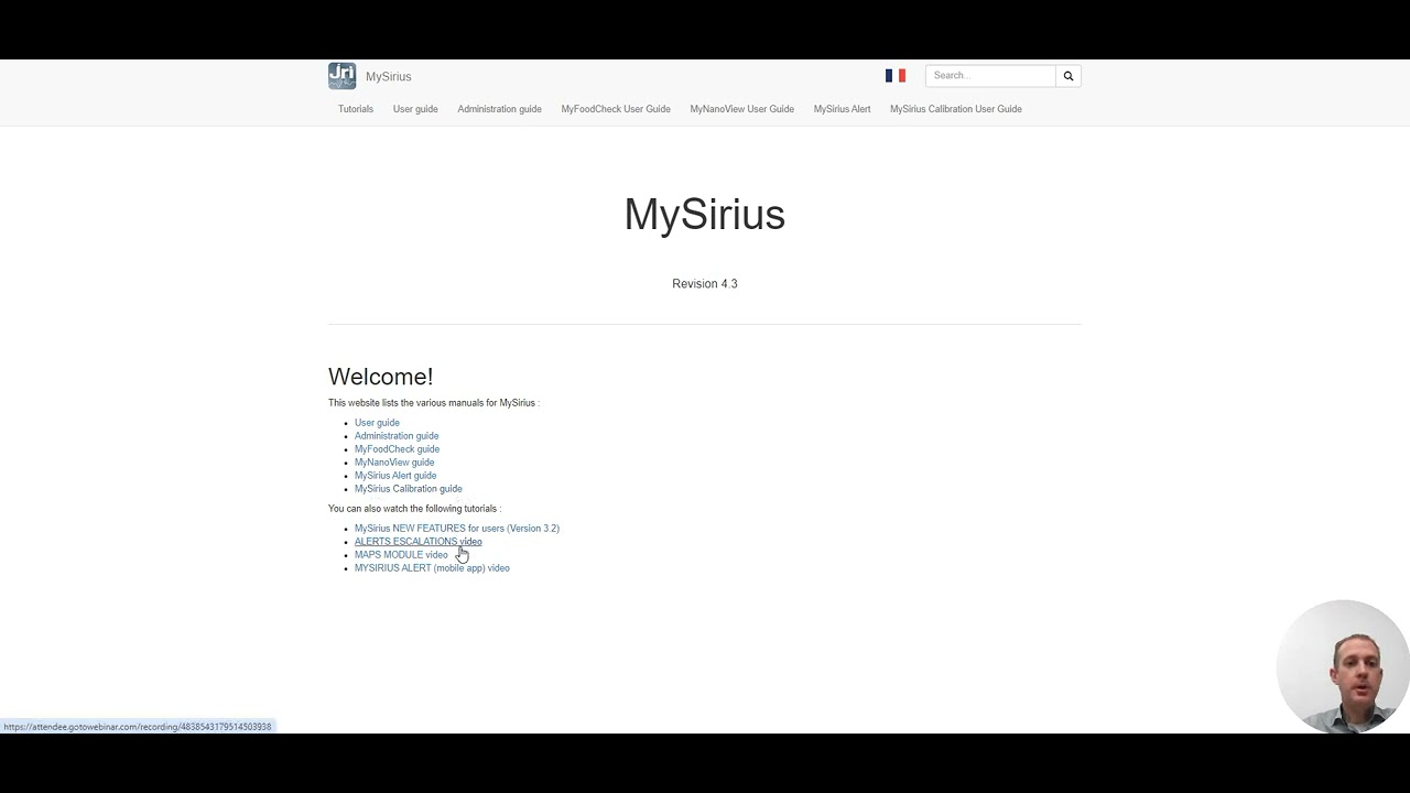 JRI MySirius instructievideo: Uitleg online gebruikershandleiding - YouTube