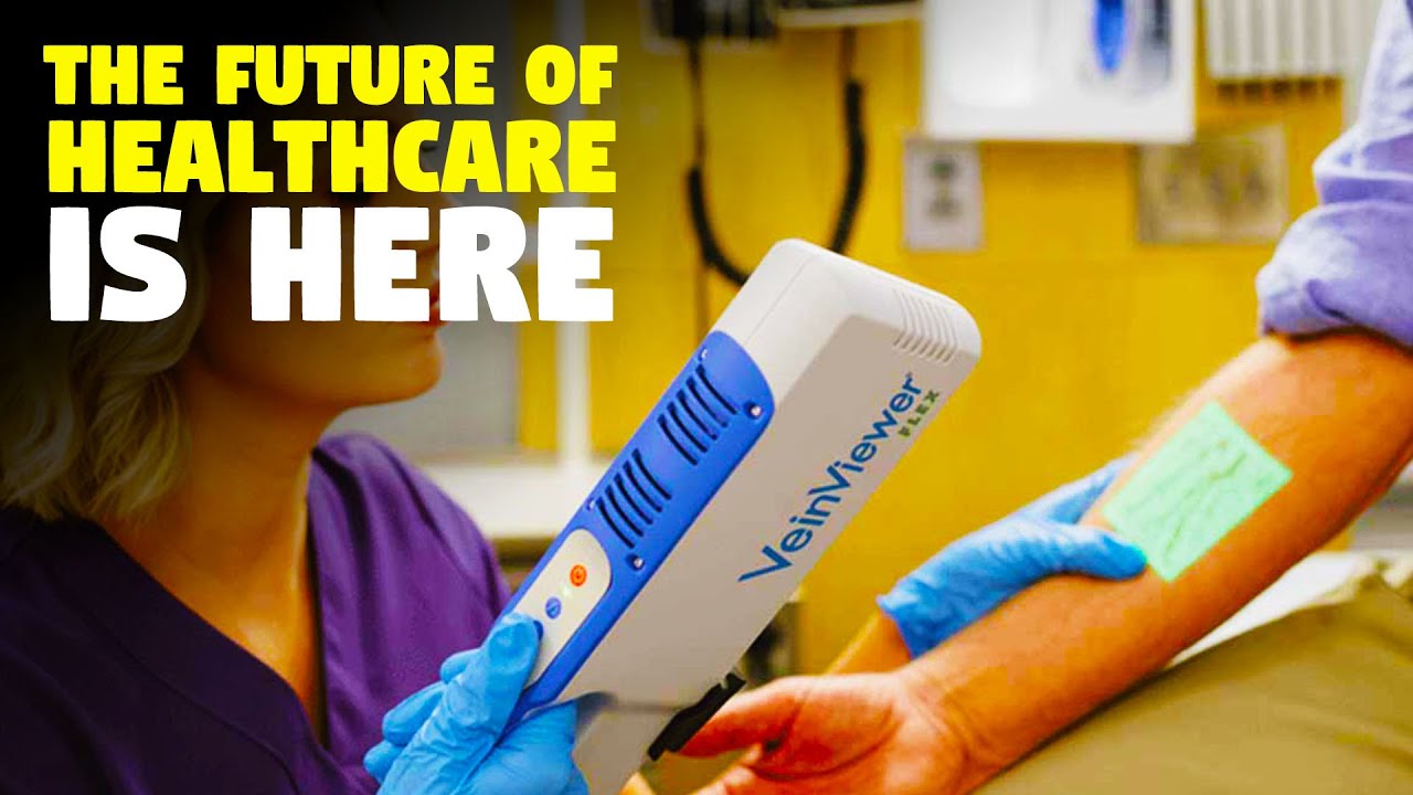 The VeinViewer uses infrared light to help nurses find veins on the ...