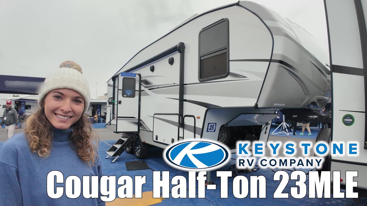 Keystone RV-Cougar Half-Ton-23MLE - YouTube