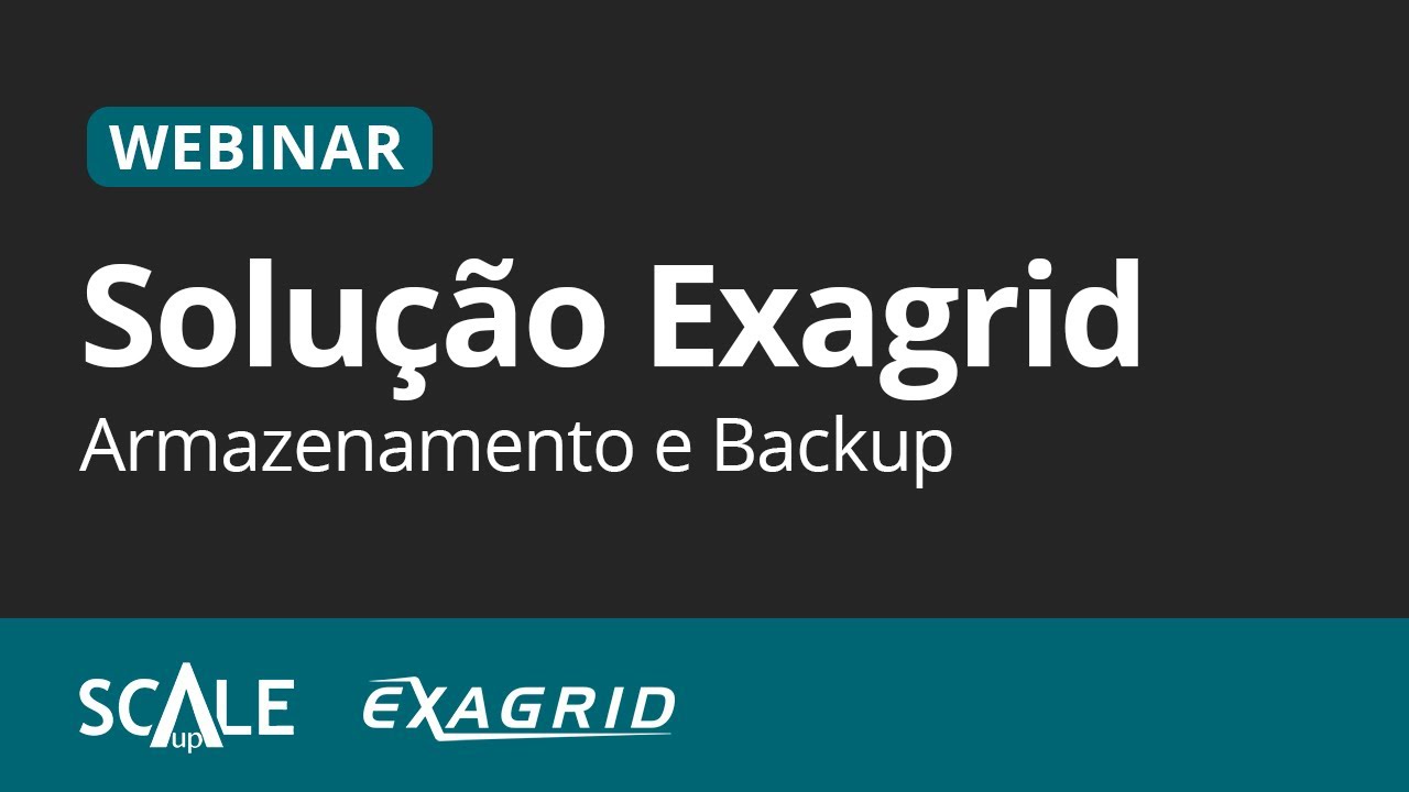 O que é Exagrid? | Armazenamento de backup em camadas | Webinar - YouTube