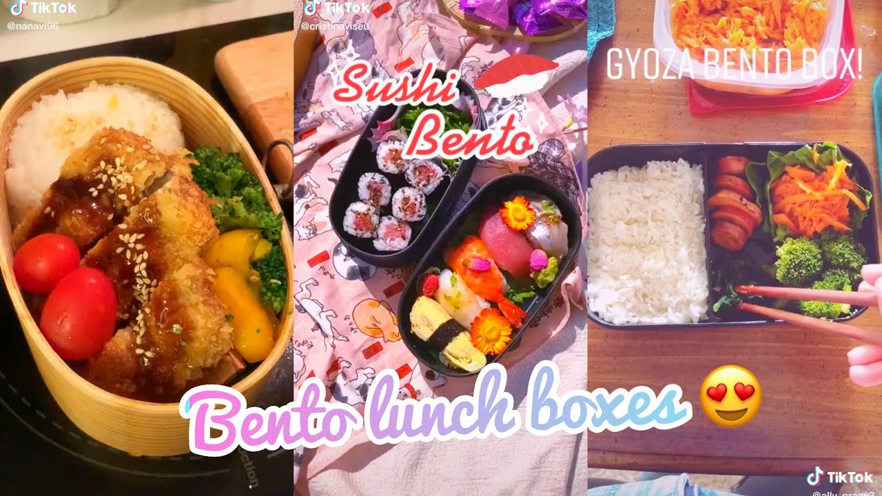Bento Box 🍱 Tiktok Compilation #1 - YouTube