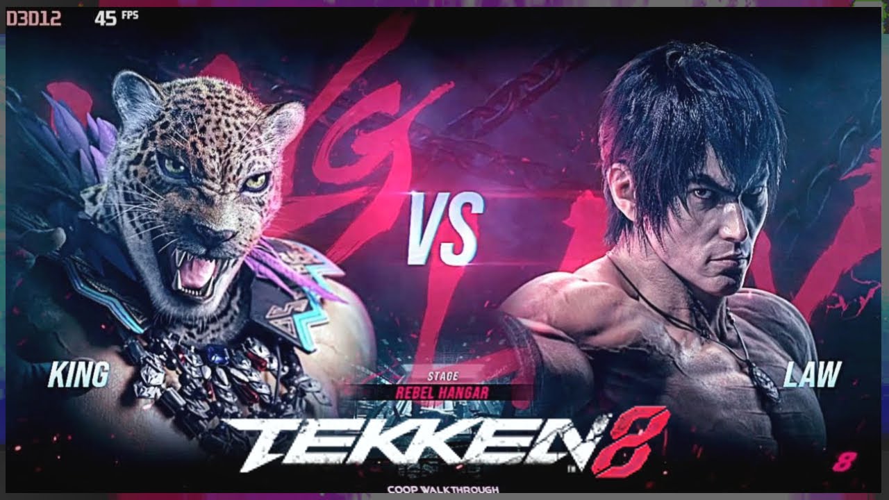 Tekken 8 CNT King VS Marshall Law Full Gameplay 2023 - T8 Lars Alexandersson VS King Fight - YouTube