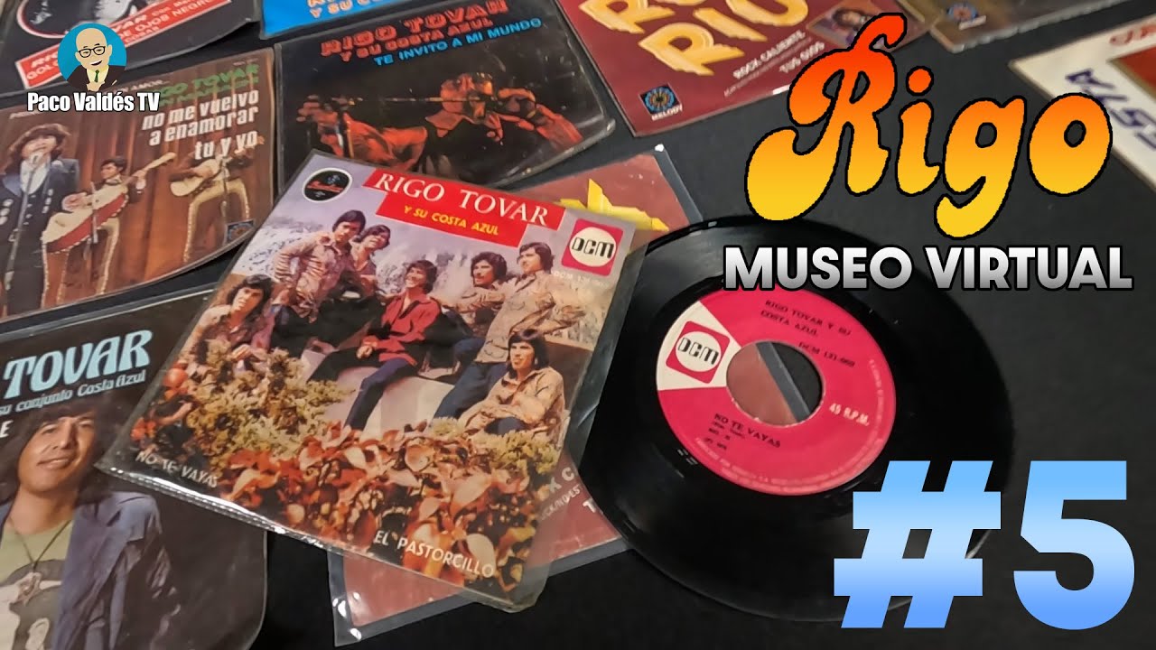 RIGO: MUSEO VIRTUAL # 5 DISCOS DE 45 RPM CON PORTADA FOTOGRÁFICA - YouTube