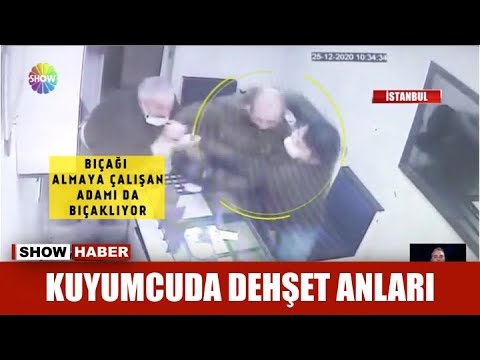 Kuyumcuda dehşet anları