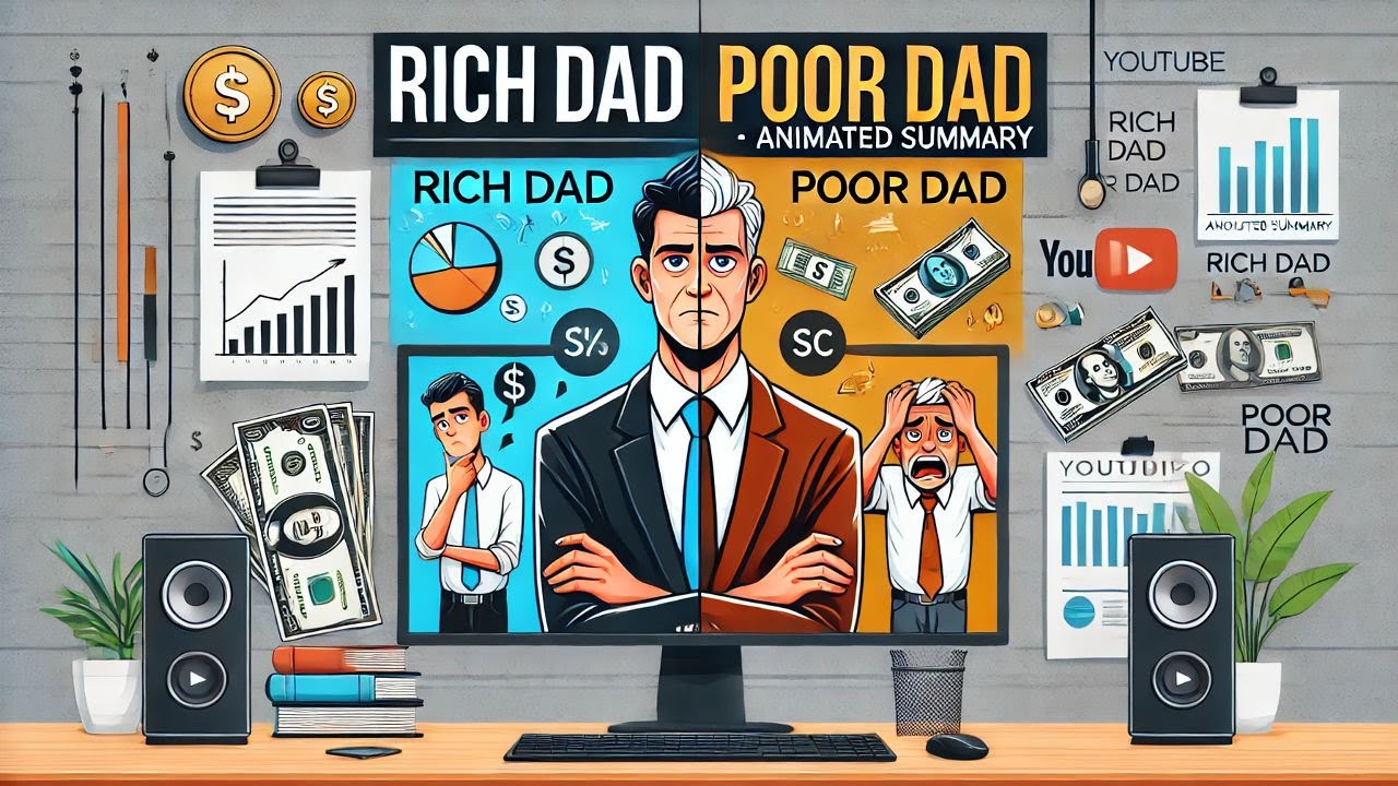 RICH DAD POOR DAD: Animated Summary - YouTube