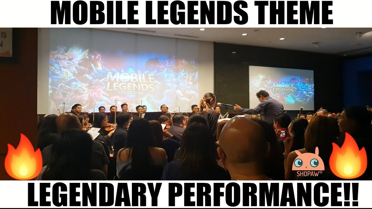 MOBILE LEGENDS THEME AWESOME PERFORMANCE!! Full Orchestra! - YouTube