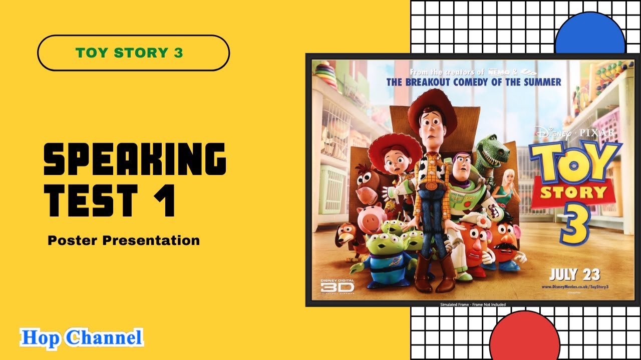 Presentation 2 | Speaking Test | Poster Presentation - Toy Story | Bài ...