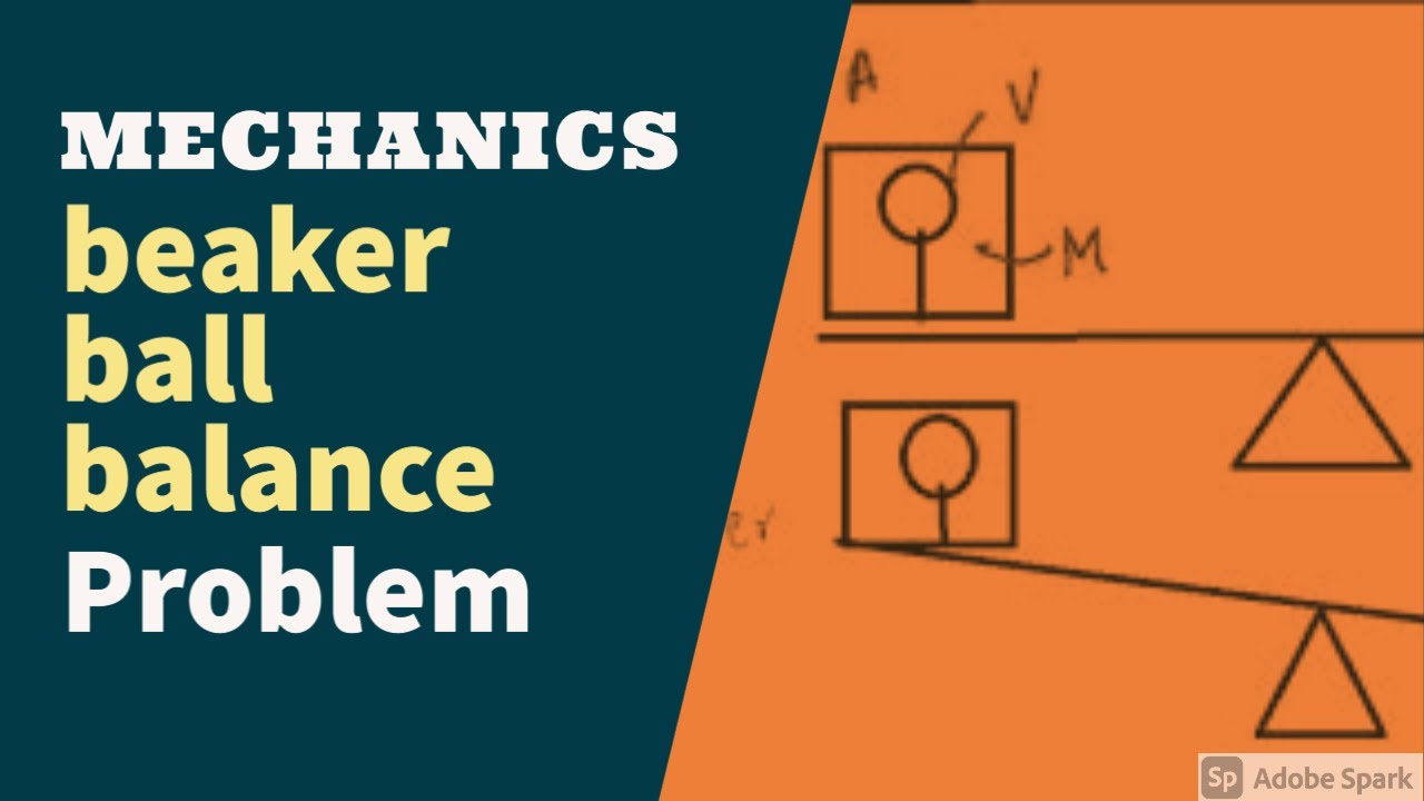 Explained : The beaker ball balance problem | veritasium beaker ball ...